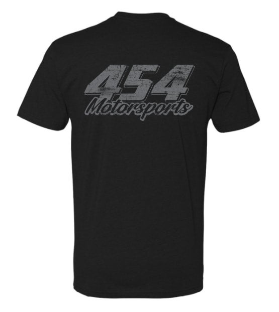 454 Traditional T-shirt Grey Logo